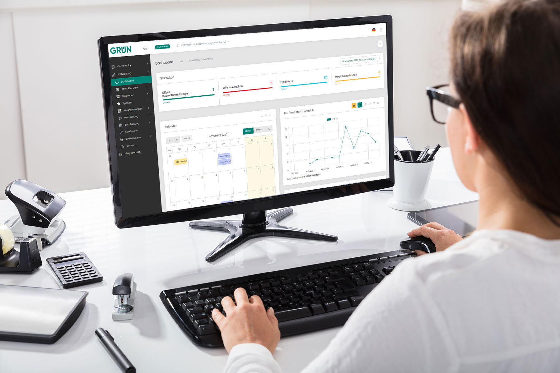 Software Lösungen der GRÜN Software Group GmbH aus Aachen