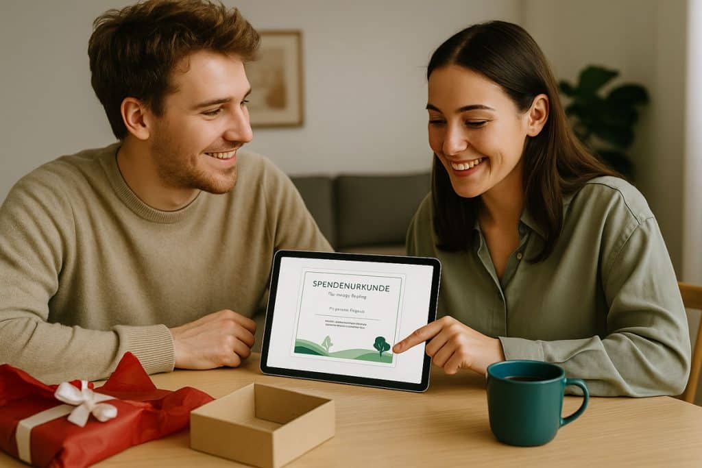 Spende schenken leicht gemacht - einfach, digital, persönlich